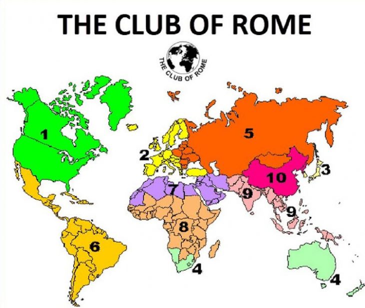 Club of Rome Regions | The Christ in Prophecy Journal